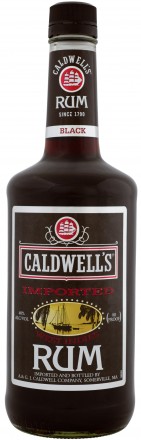Caldwell's Black Rum - Dark Rum delivered - Storka