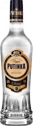 Putinka Classic Vodka - Vodka delivered - Storka